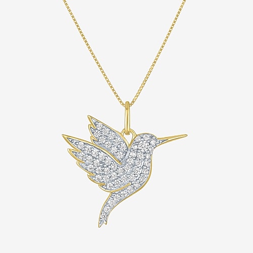 Click here for (G-H / I1-I2) Hummingbird Womens 1/3 CT. T.W. Lab... prices