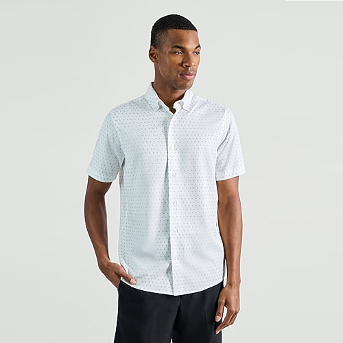 Click here for Haggar Performance Seersucker Mens Short Sleeve Sl... prices