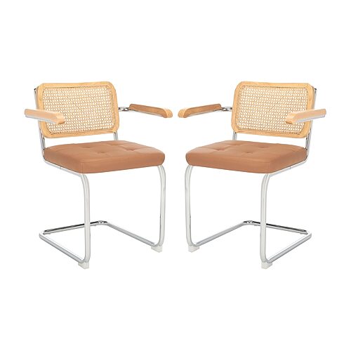 Click here for Coralia 2-pc. Dining Arm Chair  One Size  Brown prices