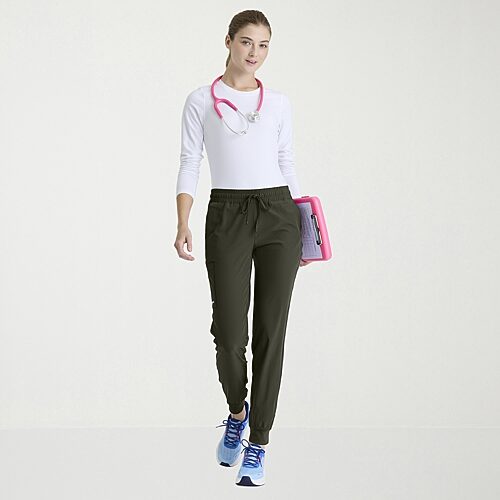 Click here for Skechers Skp552 Theory 4-Pocket Mid-Rise Jogger Wo... prices