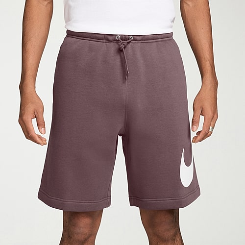 Click here for Nike Club Mens Brushed Fleece Shorts - Tattoo prices