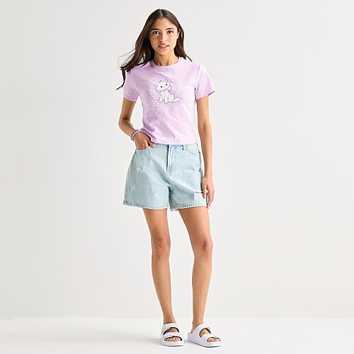 Click here for Arizona Womens 5 Mid Rise Juniors Denim Short  14... prices