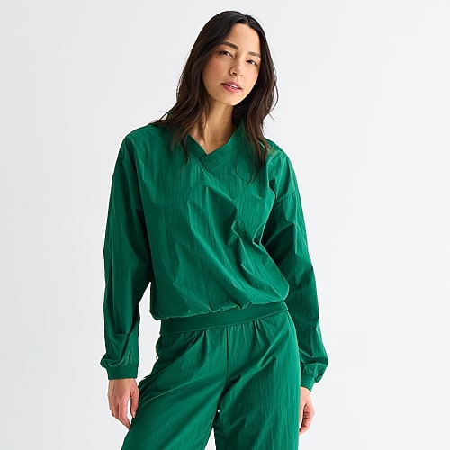 Click here for Xersion Womens Track Jacket  Large  Green prices