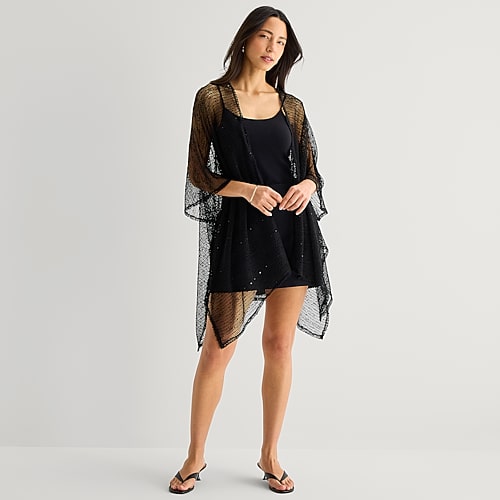 Click here for SOL and MER Popcorn Textured Topper Wrap  One Size... prices