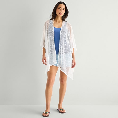 Click here for SOL and MER Popcorn Textured Topper Wrap  One Size... prices