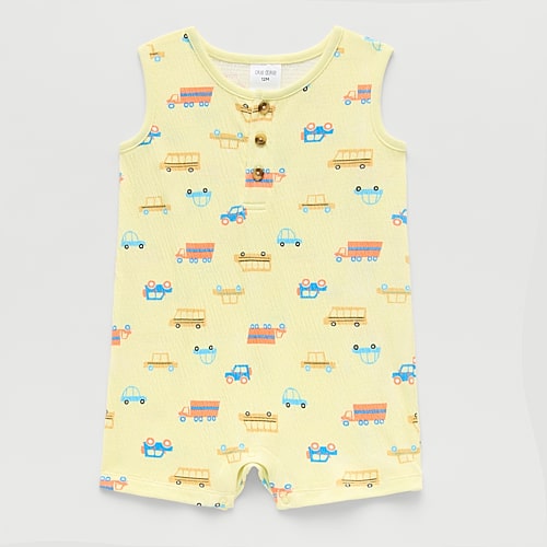 Click here for Okie Dokie Baby Boys Sleeveless Romper  Newborn  Y... prices