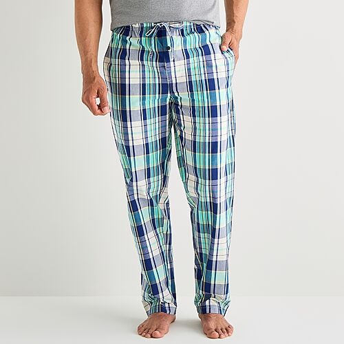 Click here for St. Johns Bay Mens Poplin Pajama Pants  Small  Gre... prices