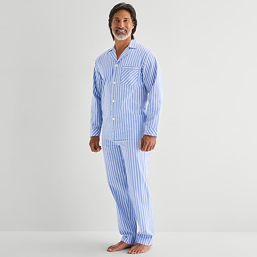 Click here for Stafford Mens Long Sleeve 2-pc. Pajama Set  X-larg... prices