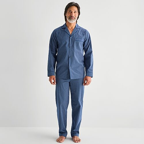 Click here for Stafford Mens Long Sleeve 2-pc. Pajama Set  Small... prices