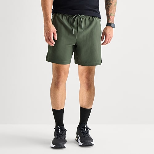 Click here for Xersion Mens 7 Workout Shorts  Small  Green prices