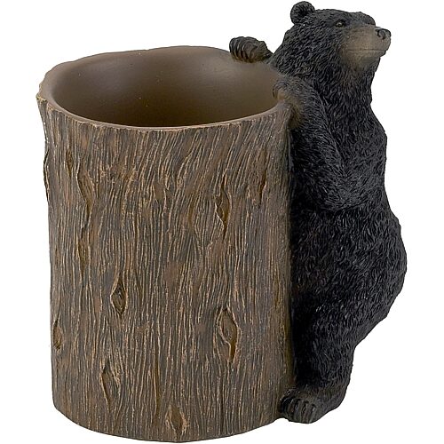 Click here for Avanti Black Playful Bears Lodge Resin Tumbler - M... prices