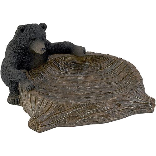 Click here for Avanti Black Playful Bears Lodge Resin Soap Dish -... prices