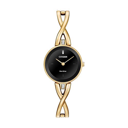 Click here for Citizen Womens Eco-Drive Gold-Tone Stainless Steel... prices