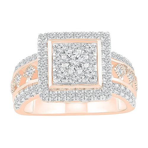 Click here for Womens 1 CT. T.W. Natural White Diamond 10K Gold S... prices