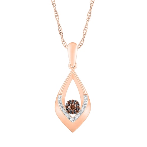 Click here for Womens 1/5 CT. Natural Champagne Diamond 10K Gold... prices