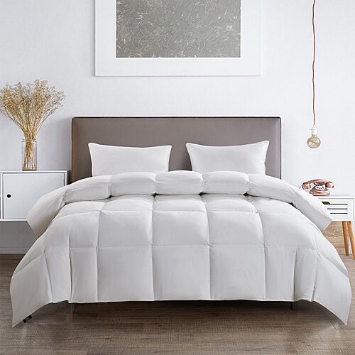 Click here for Serta(R) 233 Thread Count Goose Feather Down Fiber... prices