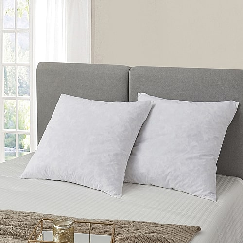 Click here for Serta 2-Pack Euro Square Feather Pillow Insert prices