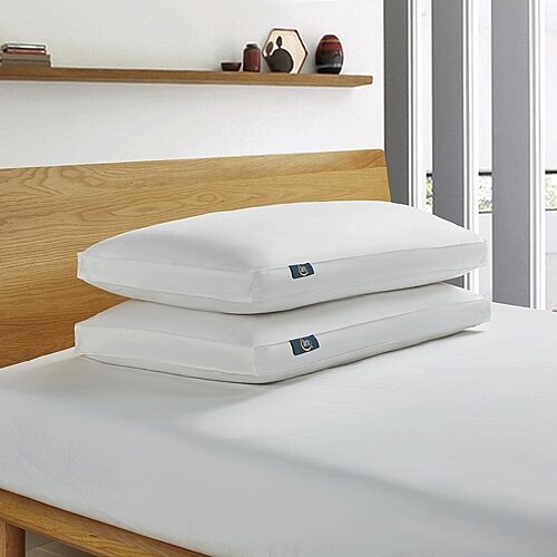 Click here for Serta White Goose Feather Down Fiber Side Sleeper... prices
