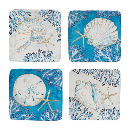 Click here for Certified International Playa Shells 4pc. Earthenw... prices