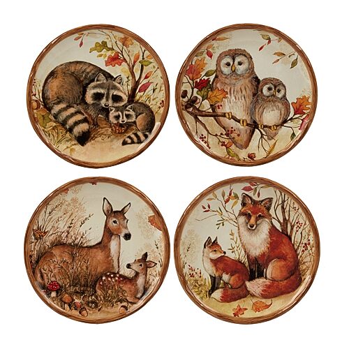 Click here for Certified Internationa Pine Forest 4pc. Earthenwar... prices