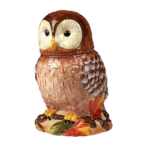 Click here for Certified International Pine Forest 3-D Owl Cookie... prices