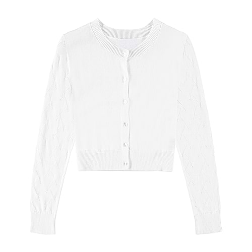 Click here for Byer California Girls Round Neck Long Sleeve Butto... prices