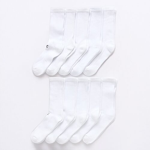 Click here for Xersion Quick-Dri Mens 10 Pair Crew Socks  10-13... prices