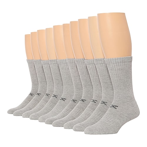 Click here for Xersion Quick-Dri Mens 10 Pair Crew Socks  10-13... prices