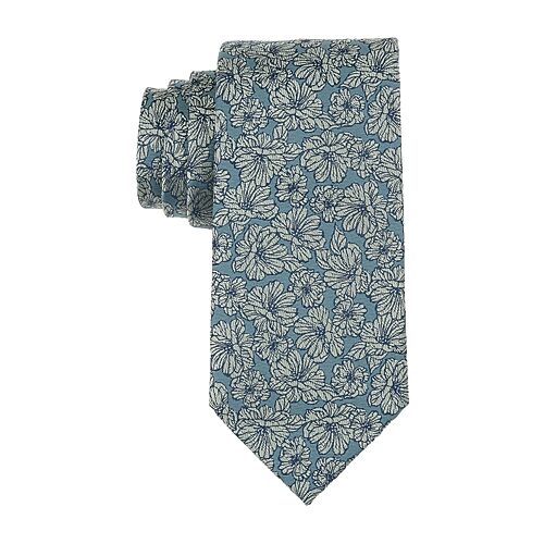 Click here for J. Ferrar Kesten Floral Tie  One Size  Green prices
