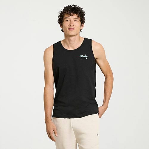 Click here for Hurley Mens Crew Neck Sleeveless Tank Top  X-large... prices