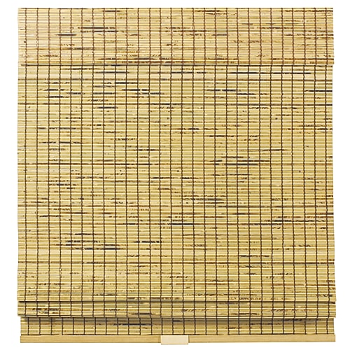 Click here for Burnout Bamboo Cordless Roman Shade  One Size  Bro... prices