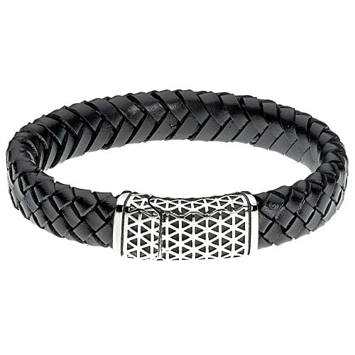 Click here for Mens Stainless Steel Wrap Bracelet  One Size prices