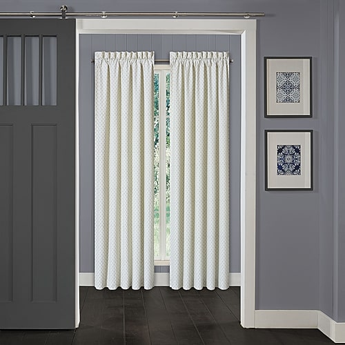 Click here for J. Queen New York Blue Garden Window Panel Pair prices