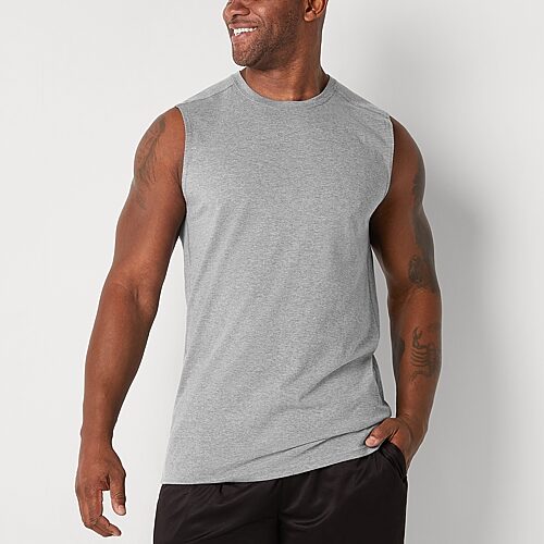 Click here for Xersion Cotton Mens Crew Neck Sleeveless Big and T... prices