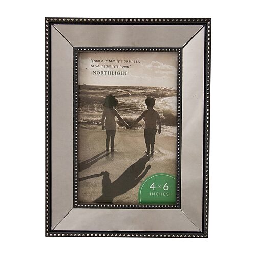 Click here for Northlight 6 X 4 Black Mirrored Tabletop Frame  On... prices