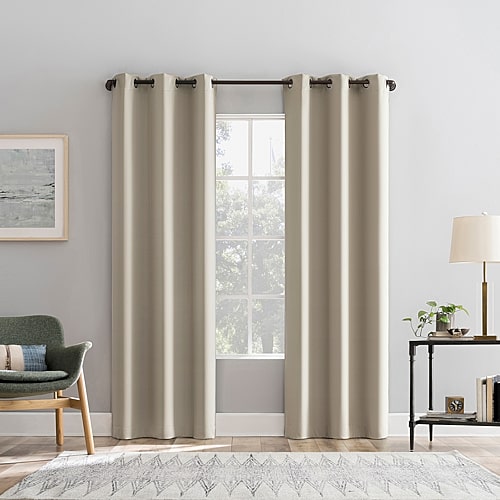 Click here for Sun Zero Percy Solid Grommet Top Energy Saving 100... prices