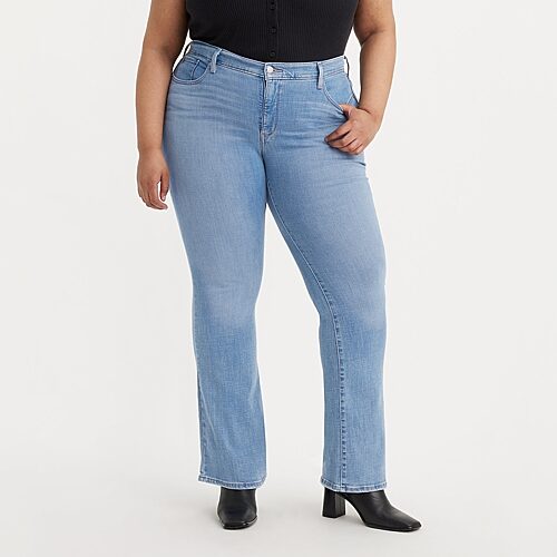 Click here for Levis Womens Plus Mid Rise 315 Shaping Bootcut Jea... prices
