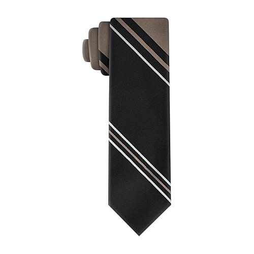 Click here for J. Ferrar Panel Tie  One Size  Black prices