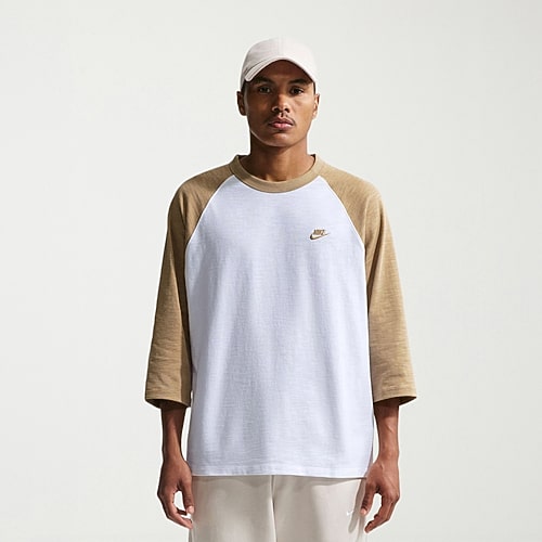 Click here for Nike Mens Crewneck Raglan Sleeves Top - Parachute... prices