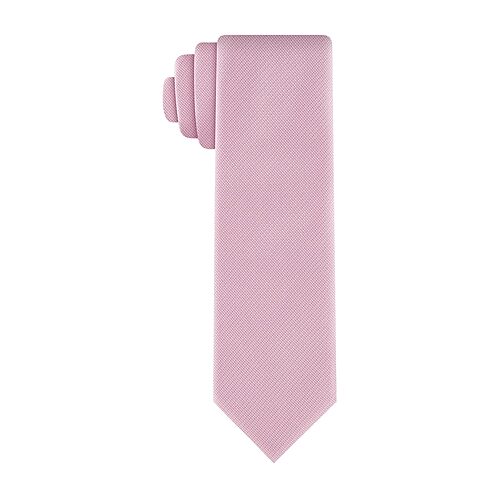 Click here for J. Ferrar Solid Tie  One Size  Pink prices