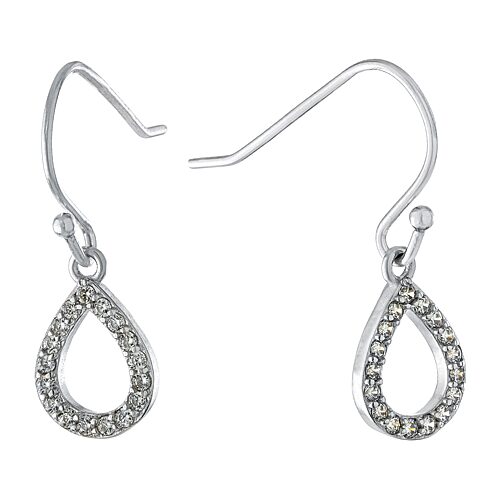 Click here for Silver Treasures Cubic Zirconia Sterling Silver Pe... prices