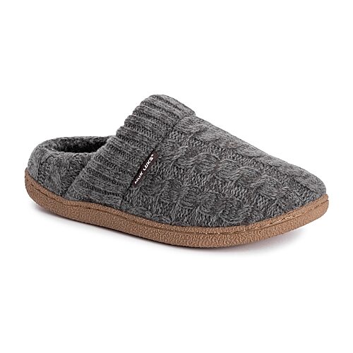 Click here for Muk Luks Mens Marcel Slipper  Ebony/Charcoal  L (1... prices