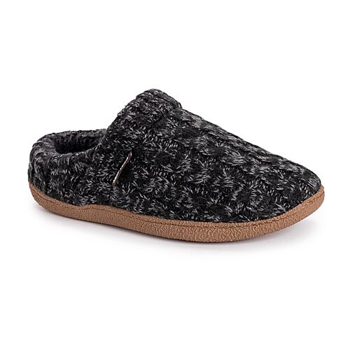 Click here for Muk Luks Mens Marcel Slipper  Ebony/Charcoal  L (1... prices