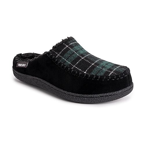Click here for Muk Luks Mens Staughton Clog Slipper  Black  12 -... prices