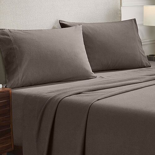 Click here for SUPERIOR Solid Cotton Flannel Heavyweight Warm Pil... prices