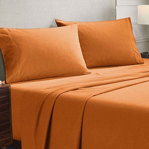 Click here for SUPERIOR Solid Cotton Flannel Heavyweight Warm Pil... prices