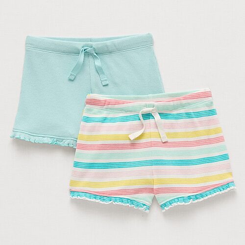 Click here for Okie Dokie Toddler & Little Girls 2 Pack Pull-On S... prices