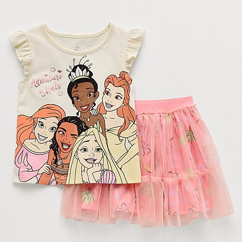 Click here for Toddler Girls 2-pc. Ariel Belle Princess Skirt Set... prices