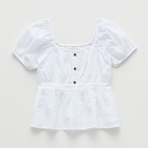 Click here for Thereabouts Little & Big Kid Girls Square Neck Sho... prices