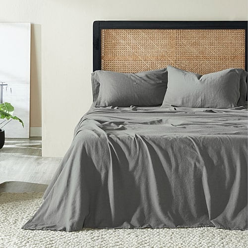 Click here for SUPERIOR Orion Linen Garment Washed Soft Deep Pock... prices